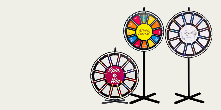 Custom Prize Wheels – Insert Your Own Wheel Design – Prize Wheel Depot